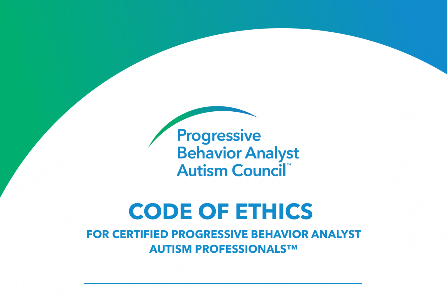 Code of Ethics for Certified Progressive Behavior Analyst Autism ...
