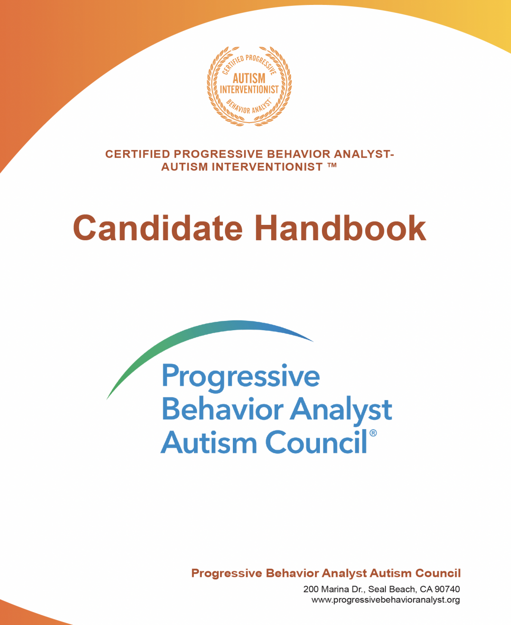 CPBA-AI Candidate Handbook - Progressive Behavior Analyst®